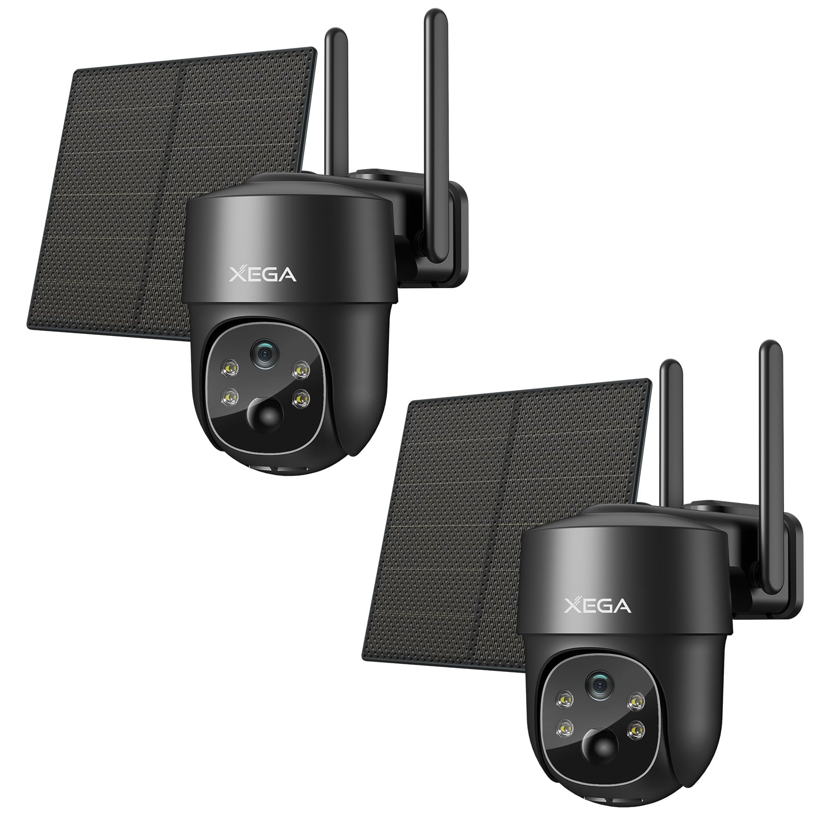 Xega Xg-02 Xega 4G LTE Solar Security Camera - Includes SIM & 64GB SD ...